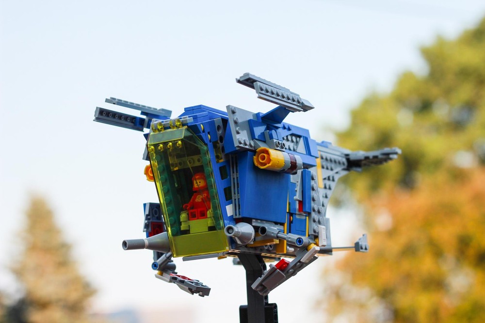 LEGO MOC-229795 Classic Space Corusaunt Police Gunship - 10497 ...