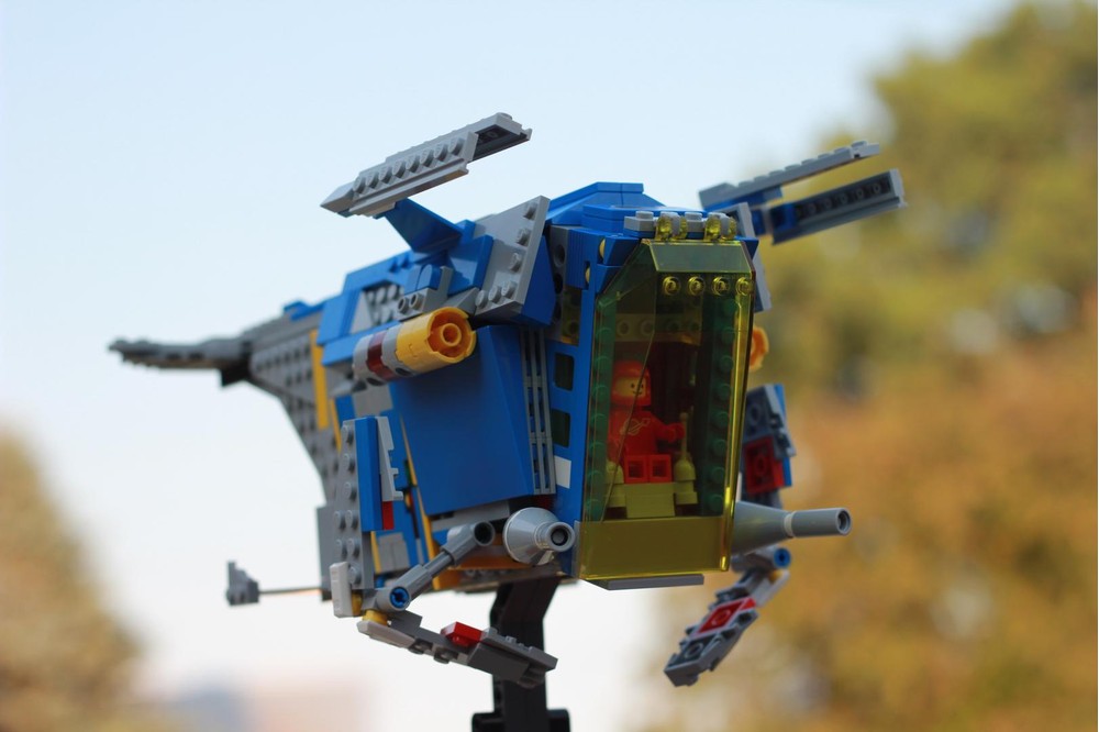 LEGO MOC-229795 Classic Space Corusaunt Police Gunship - 10497 ...
