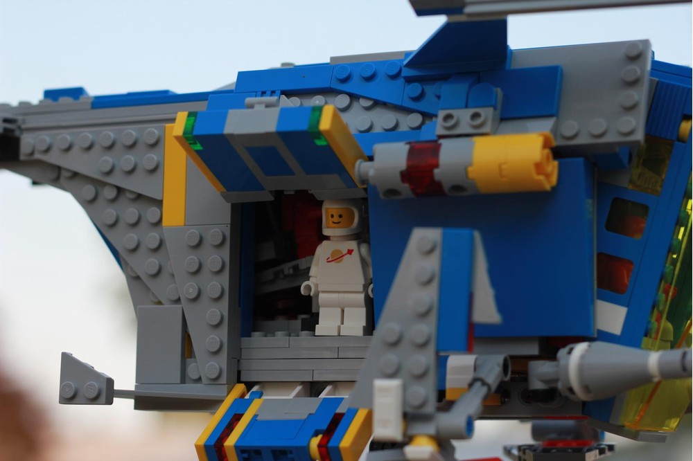 LEGO MOC-229795 Classic Space Corusaunt Police Gunship - 10497 ...