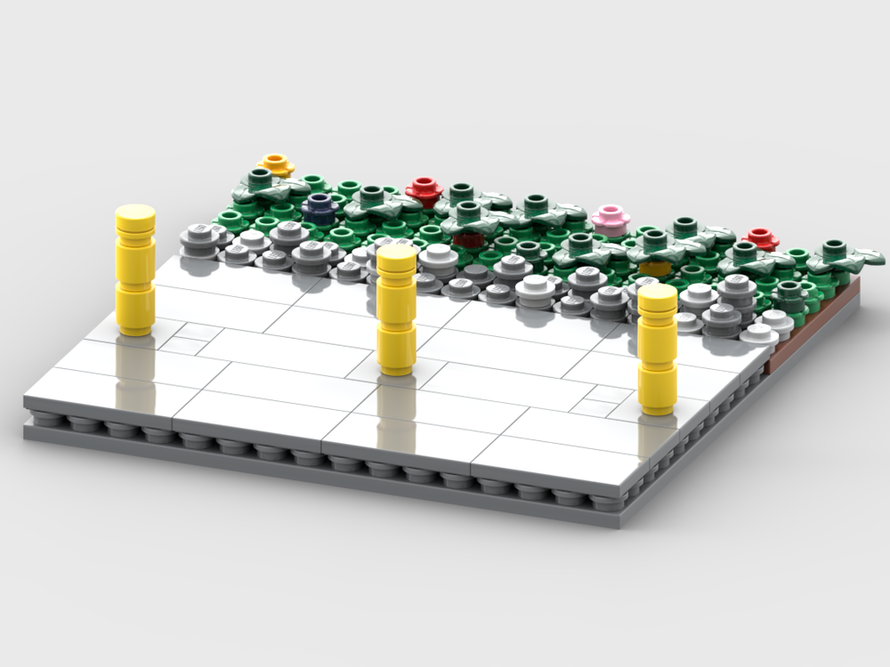 LEGO MOC Bike path by Bricktherory | Rebrickable - Build with LEGO