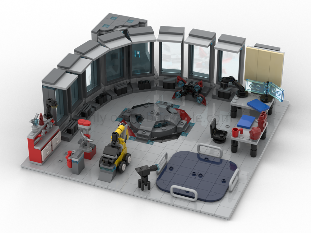 LEGO MOC-229801 Iron Man's Workshop (Refined) by A Knights Book Vol.2 ...