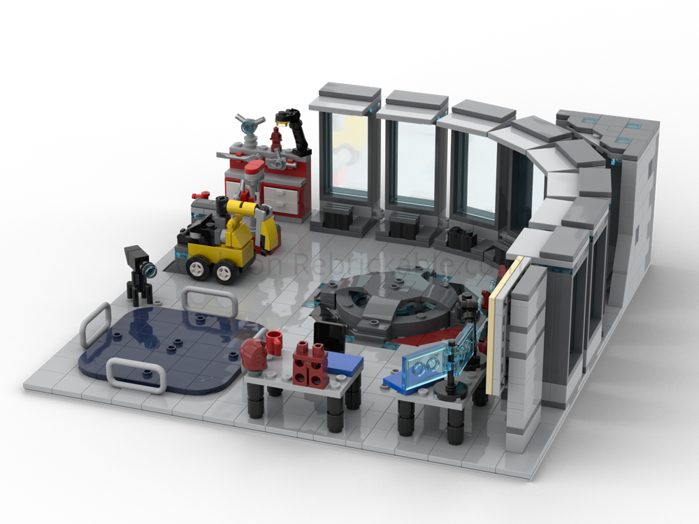 LEGO MOC-229801 Iron Man's Workshop (Refined) by A Knights Book Vol.2 ...