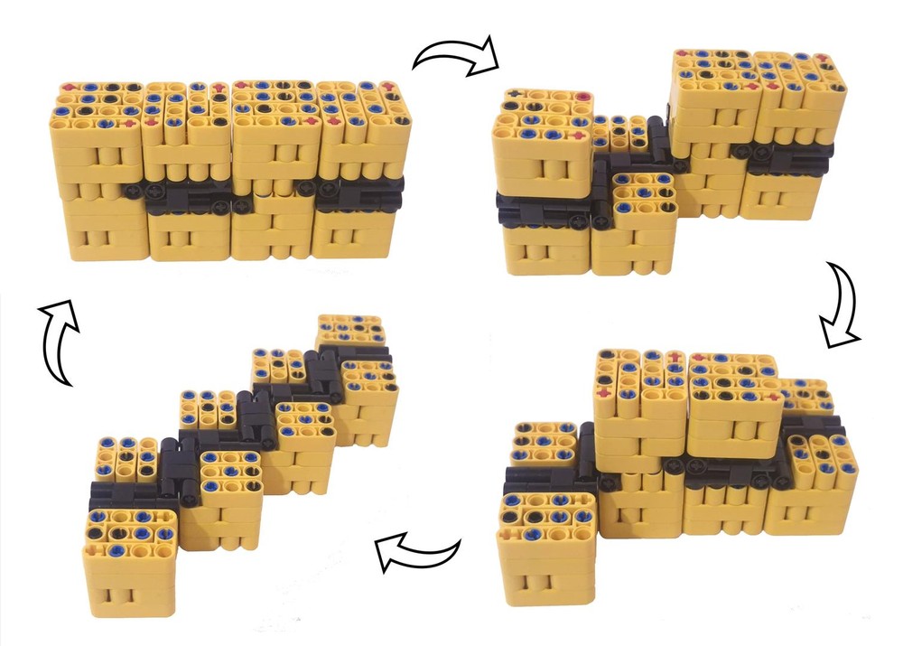 LEGO MOC Folded cubes by jemunoz0 | Rebrickable - Build with LEGO