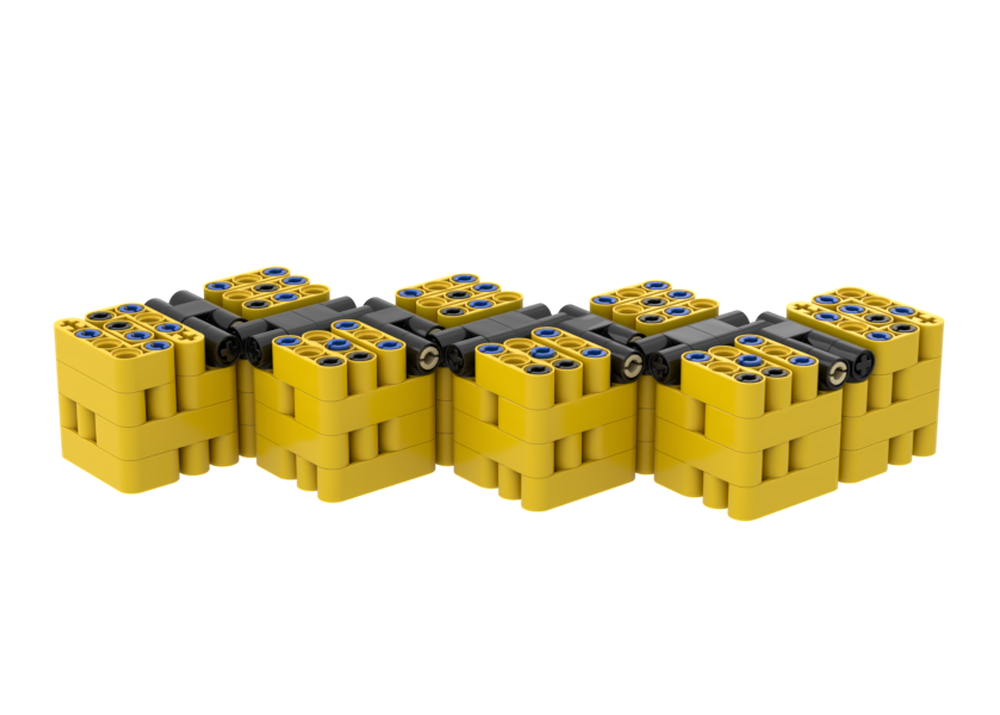 LEGO MOC Folded cubes by jemunoz0 | Rebrickable - Build with LEGO