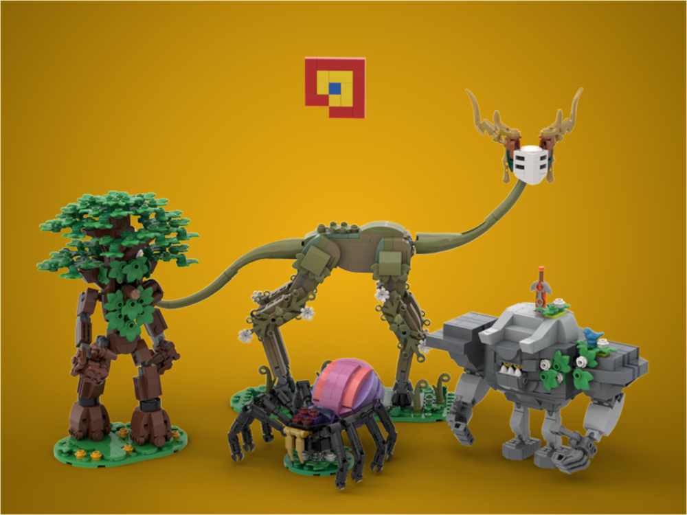LEGO MOC Forest creatures - Fantasy Bestiary by NoParadise_Bricks ...