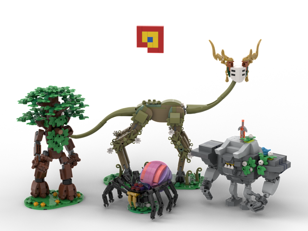 LEGO MOC Forest creatures - Fantasy Bestiary by NoParadise_Bricks ...