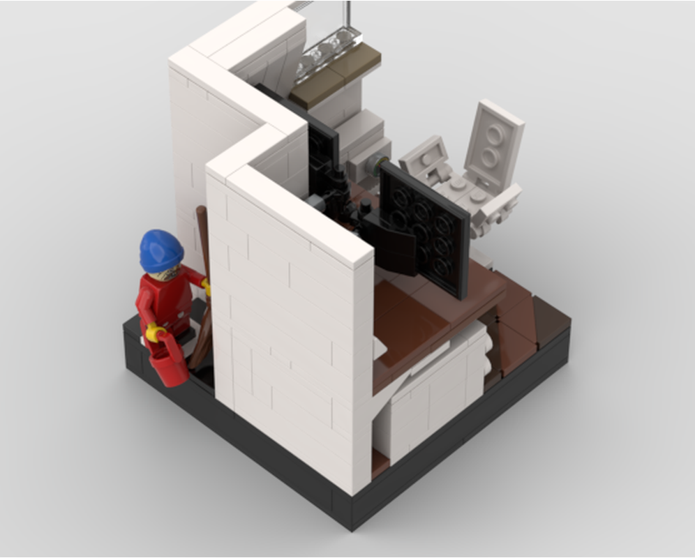 LEGO MOC Work Place by TechnicTitan | Rebrickable - Build with LEGO
