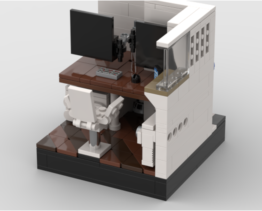 LEGO MOC Work Place by TechnicTitan | Rebrickable - Build with LEGO