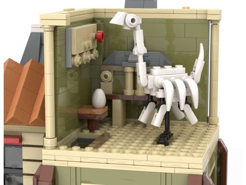 LEGO MOC-229827 Office, Jeweller and Pet Shop (alt build of Natural ...