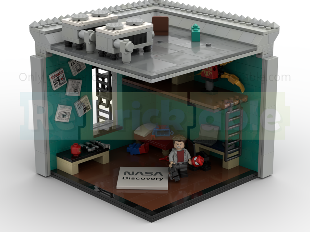 LEGO MOC Peter Parkers Apartment by Panda200407 | Rebrickable - Build ...