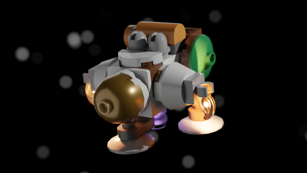 LEGO MOC Outer Wilds Hatchling's ship Miniature version by LexAnderz ...