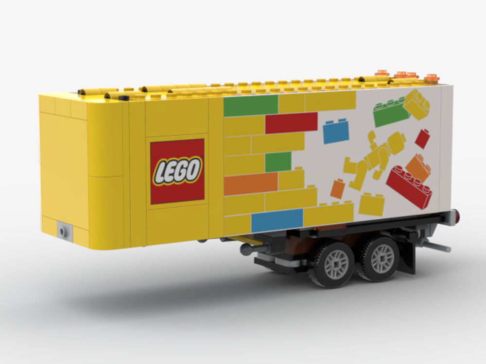 LEGO MOC 60440 Shorter Trailer by BrickAndBuildsI | Rebrickable - Build ...