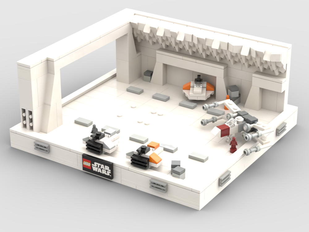 LEGO MOC-229850 Echo Base Hanger by Ckinion | Rebrickable - Build with LEGO