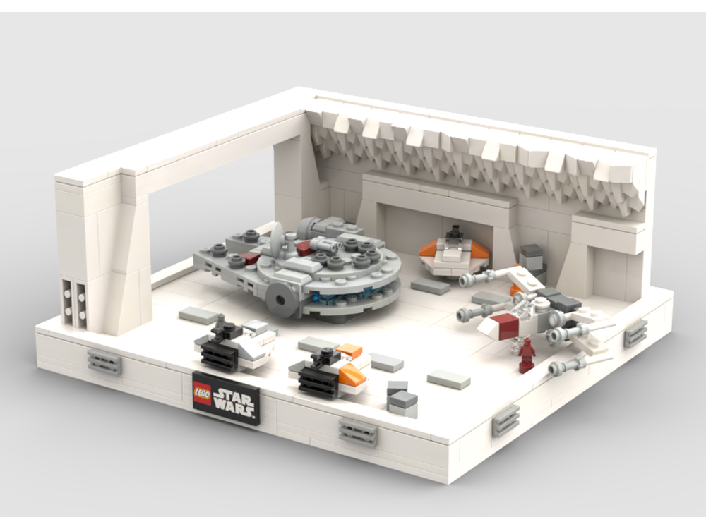 LEGO MOC Echo Base Hanger by Ckinion | Rebrickable - Build with LEGO