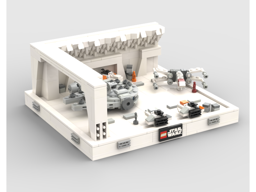 LEGO MOC Echo Base Hanger by Ckinion | Rebrickable - Build with LEGO