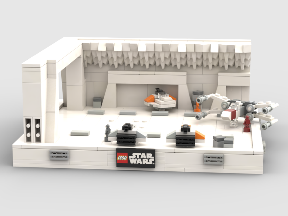 LEGO MOC Echo Base Hanger by Ckinion | Rebrickable - Build with LEGO