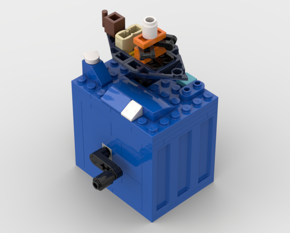 LEGO MOC Boat Kinetic Sculptur by Rovel | Rebrickable - Build with LEGO