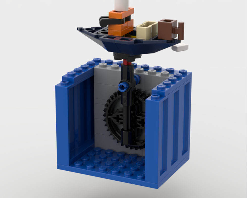 LEGO MOC Boat Kinetic Sculptur by Rovel | Rebrickable - Build with LEGO