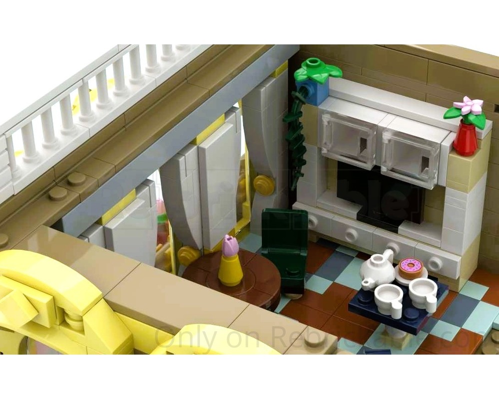 LEGO MOC Corner Fish Shop by Albox82 | Rebrickable - Build with LEGO
