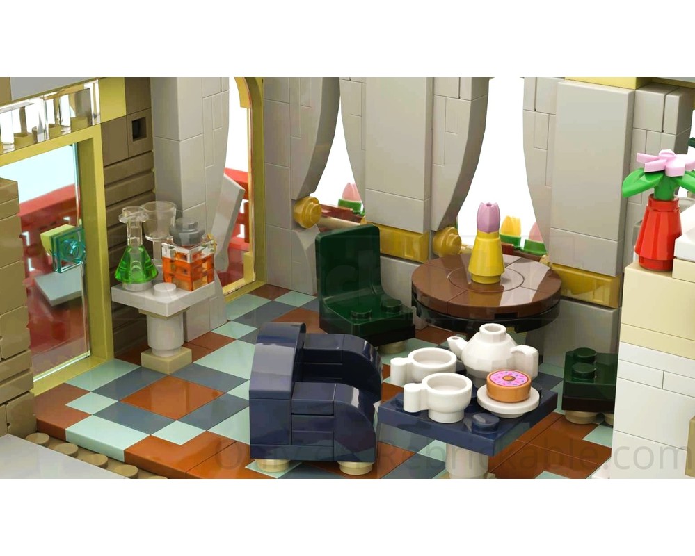 LEGO MOC-229853 Corner Fish Shop by Albox82 | Rebrickable - Build with LEGO