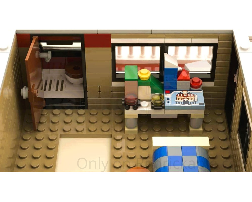 LEGO MOC-229853 Corner Fish Shop by Albox82 | Rebrickable - Build with LEGO