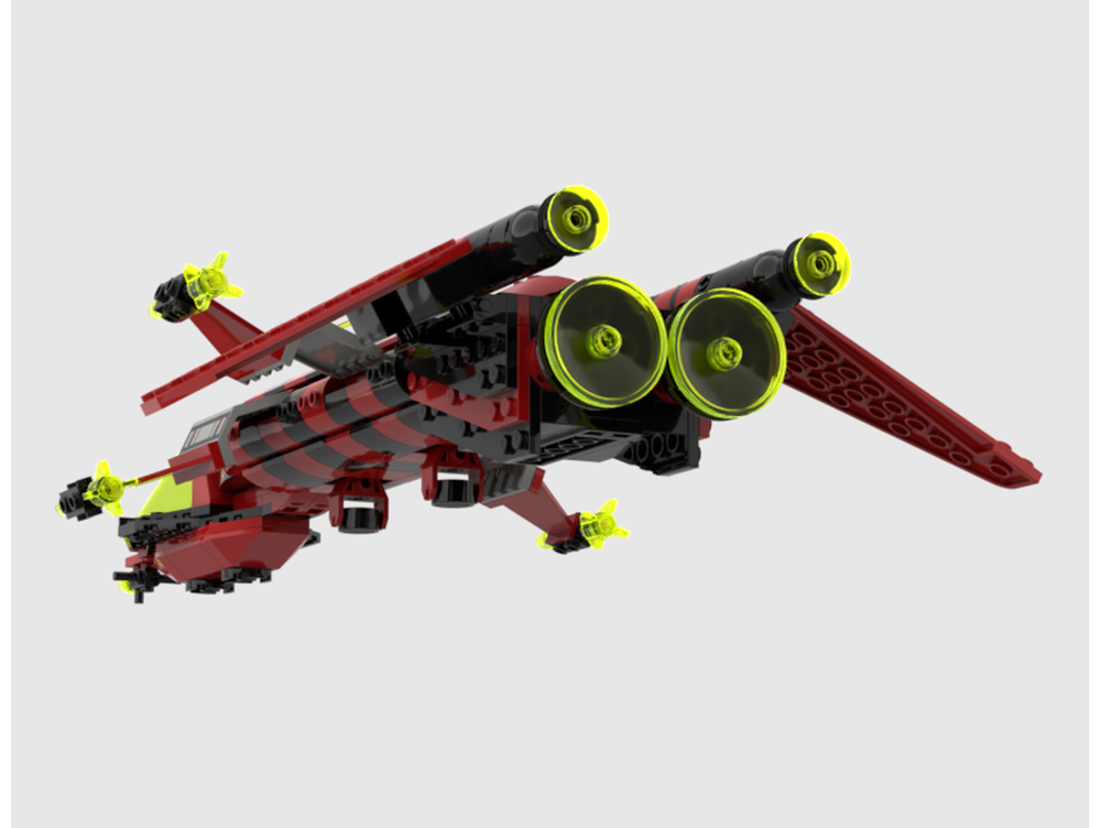 LEGO MOC-229859 M:Tron Wasp Dropship by gigau | Rebrickable - Build ...