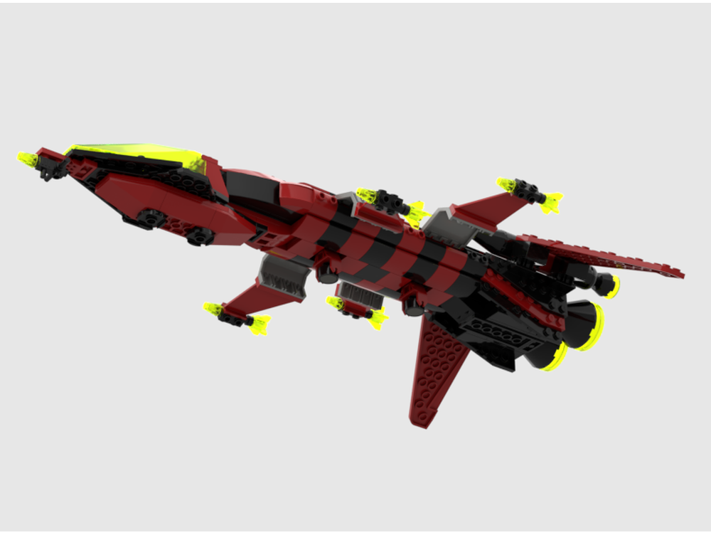 LEGO MOC-229859 M:Tron Wasp Dropship by gigau | Rebrickable - Build ...
