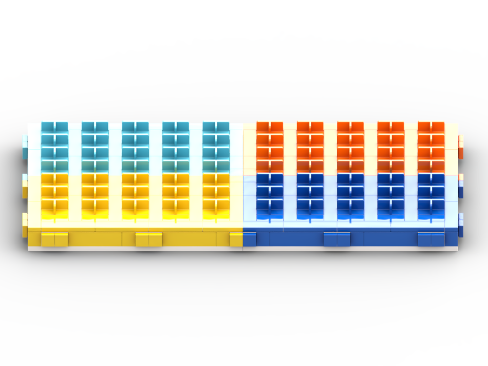 Lego Moc Minifigure Display Large By Bricktherory Rebrickable