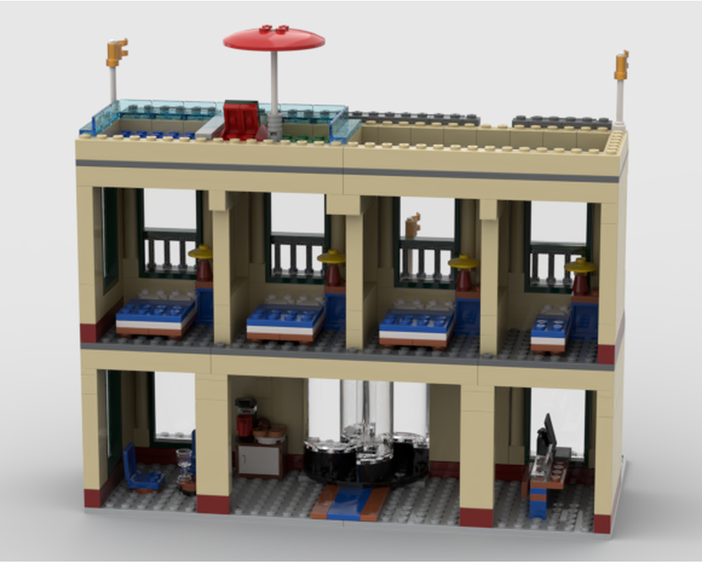 LEGO MOC-229863 60200 Hotel Expansion by bgarms | Rebrickable - Build ...