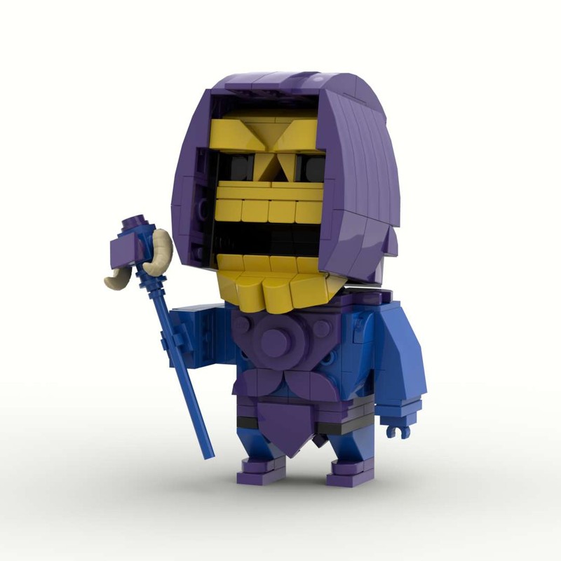 LEGO MOC Skeletor by Beardfunk | Rebrickable - Build with LEGO