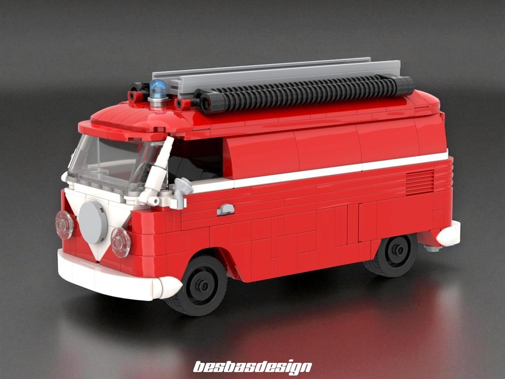 LEGO MOC-229867 Volkswagen Transporter T1 Feuerwehr by besbasdesign ...