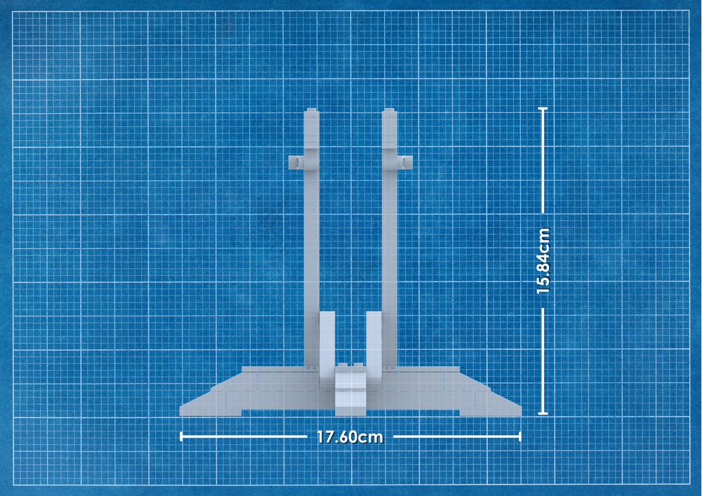 LEGO MOC-229868 V-19 Torrent Starfighter Stand - for set 75432 by ...