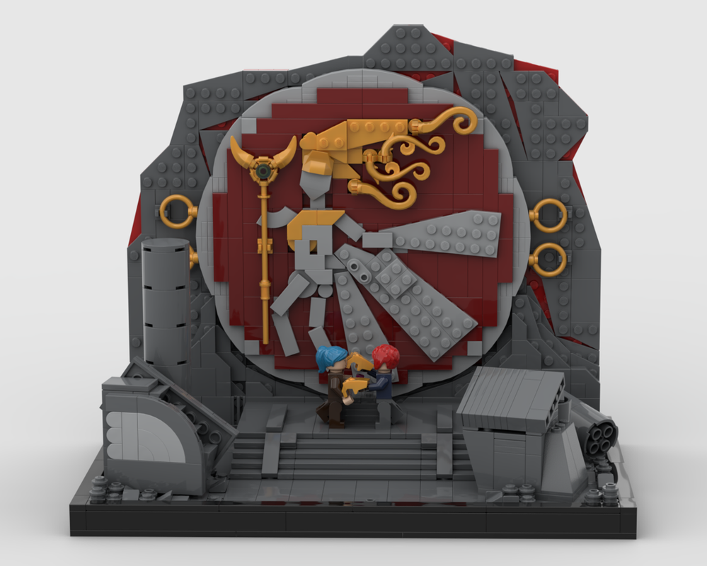 LEGO MOC Arcane, Jinx vs Vi by JFbricks | Rebrickable - Build with LEGO