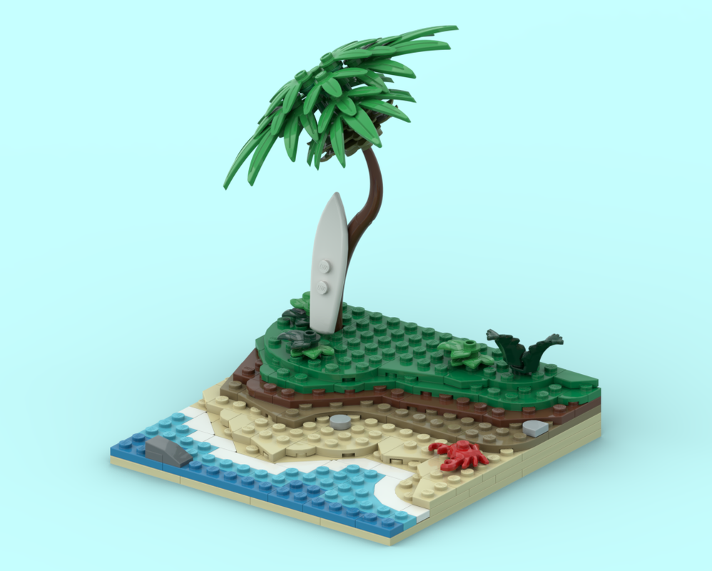 LEGO MOC Island Shore by BSBricks21 | Rebrickable - Build with LEGO
