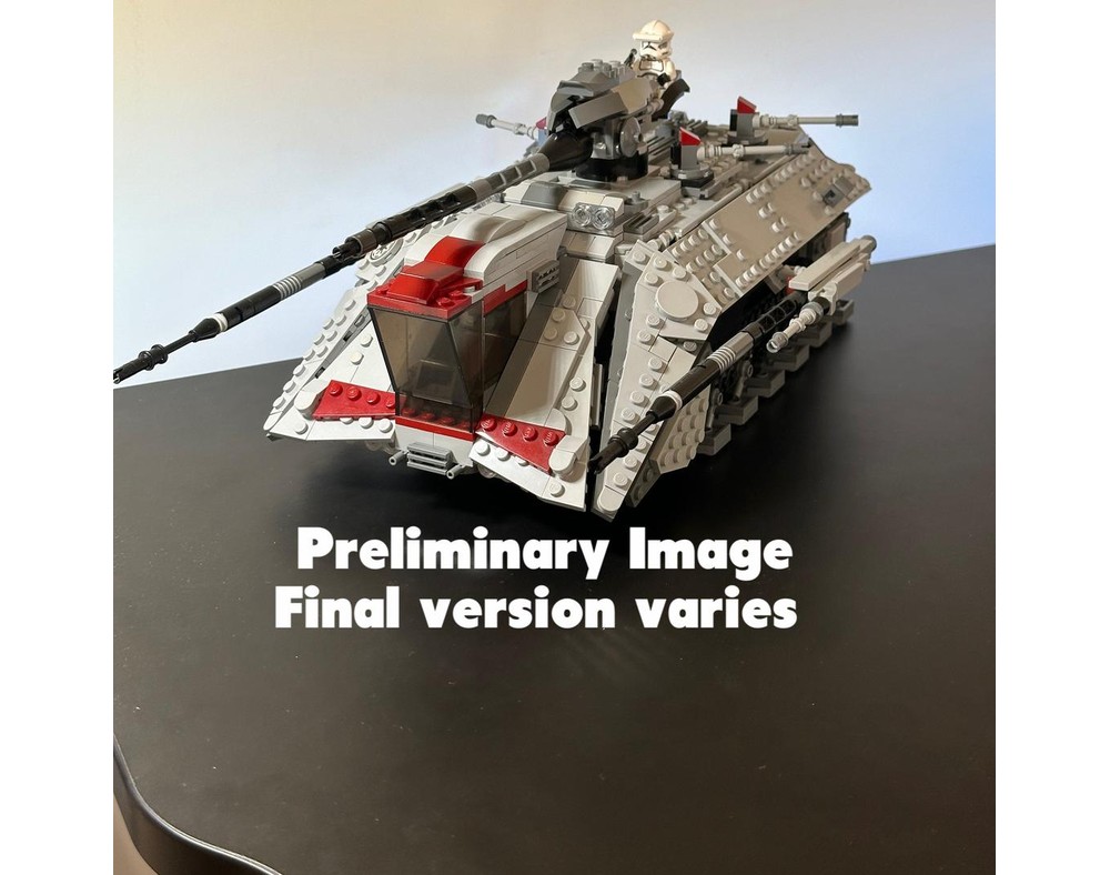 LEGO MOC-229893 Republic UT-AT by Henrz | Rebrickable - Build with LEGO