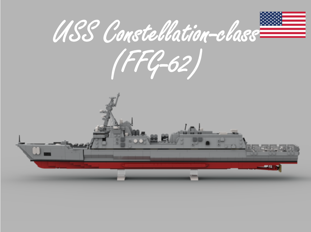 LEGO MOC USS Constellation-class frigate by BasicBuilder23 ...