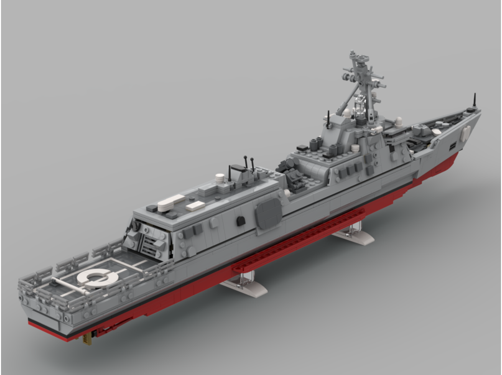 LEGO MOC USS Constellation-class frigate by BasicBuilder23 ...