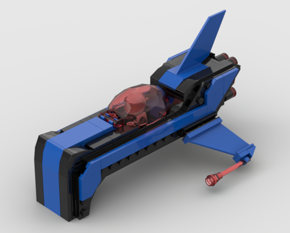 LEGO MOC Space Police 1 - Starhawk by Kylethewizard | Rebrickable ...