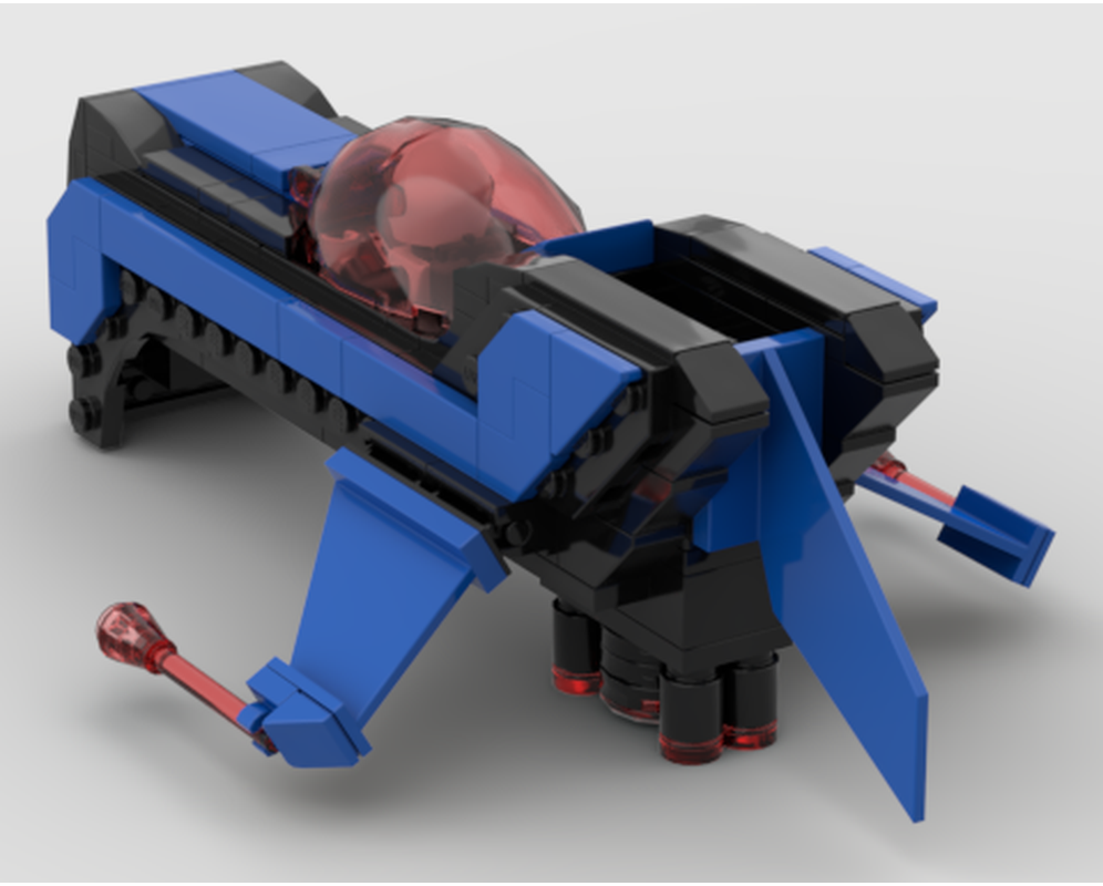 LEGO MOC Space Police 1 - Starhawk by Kylethewizard | Rebrickable ...