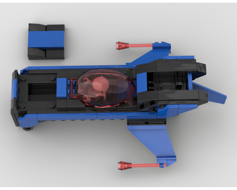 LEGO MOC Space Police 1 - Starhawk by Kylethewizard | Rebrickable ...