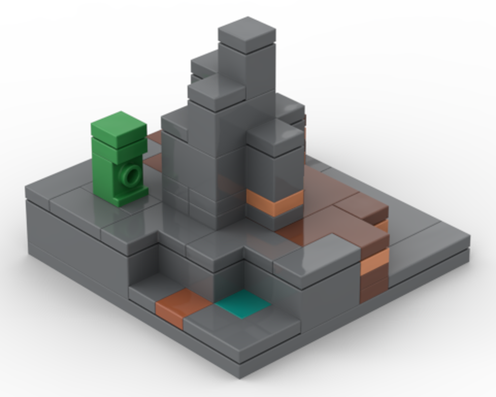 LEGO MOC Cave Plot - Is the Iron worth it? by aure bricks | Rebrickable ...