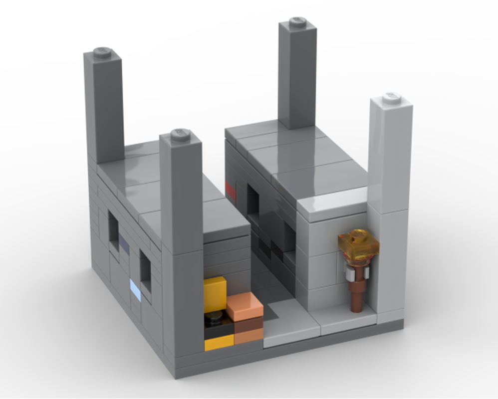 LEGO MOC-229910 Cave Plot - Mining by aure bricks | Rebrickable - Build ...