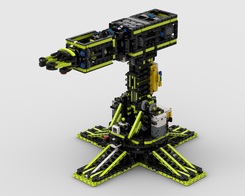 LEGO MOC 6 Axis Robotic Arm mk3 by glaysche | Rebrickable - Build with LEGO
