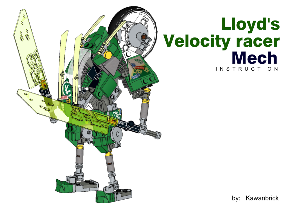 LEGO MOC Lloyd Velocity mech by Kawanbrick | Rebrickable - Build with LEGO