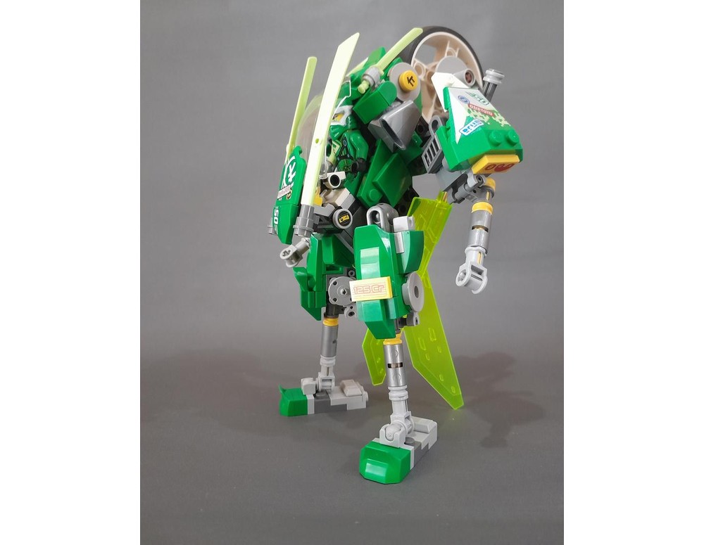 LEGO MOC Lloyd Velocity mech by Kawanbrick | Rebrickable - Build with LEGO