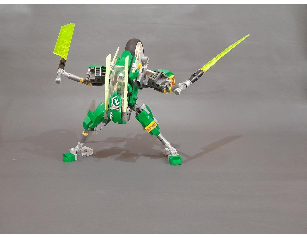 LEGO MOC Lloyd Velocity mech by Kawanbrick | Rebrickable - Build with LEGO