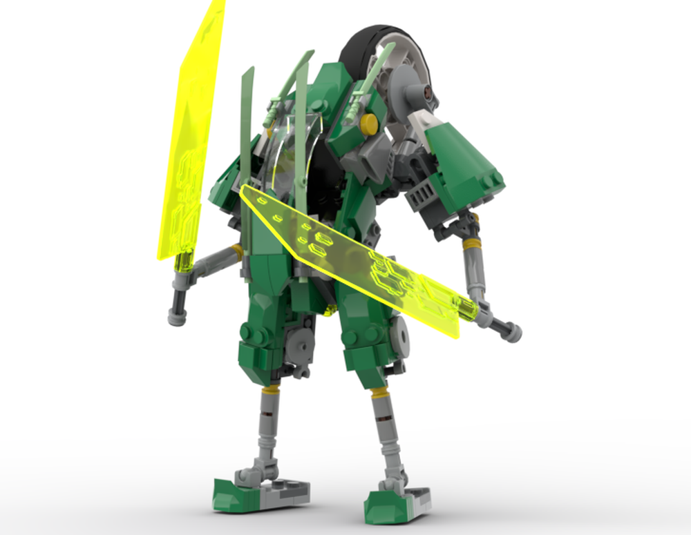 LEGO MOC Lloyd Velocity mech by Kawanbrick | Rebrickable - Build with LEGO