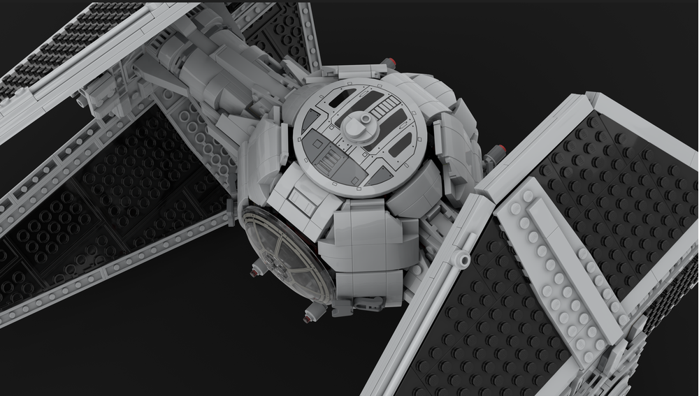 LEGO MOC UCS Tie Interceptor 75382 - Spherical Cockpit MOD by ...