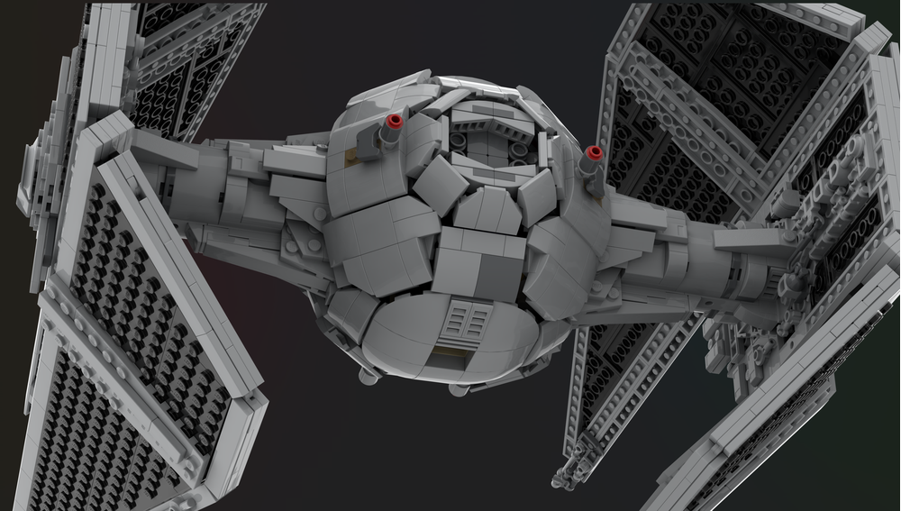 LEGO MOC UCS Tie Interceptor 75382 - Spherical Cockpit MOD by ...