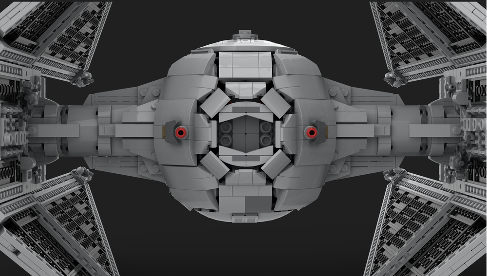 LEGO MOC UCS Tie Interceptor 75382 - Spherical Cockpit MOD by ...